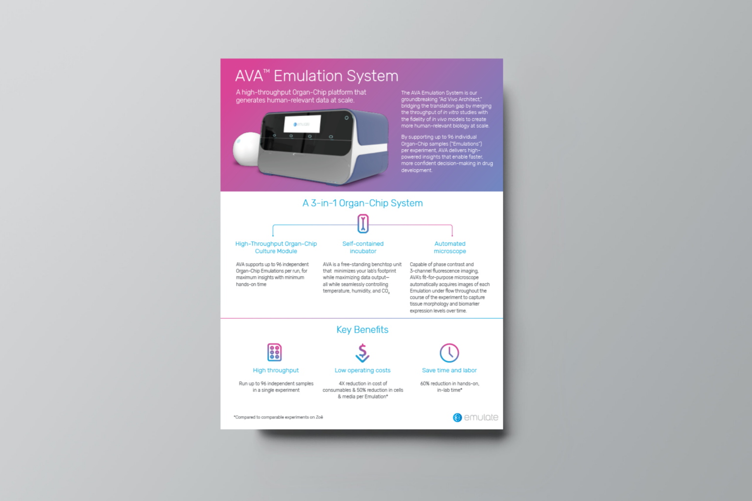 AVA Emulation System | Datasheet