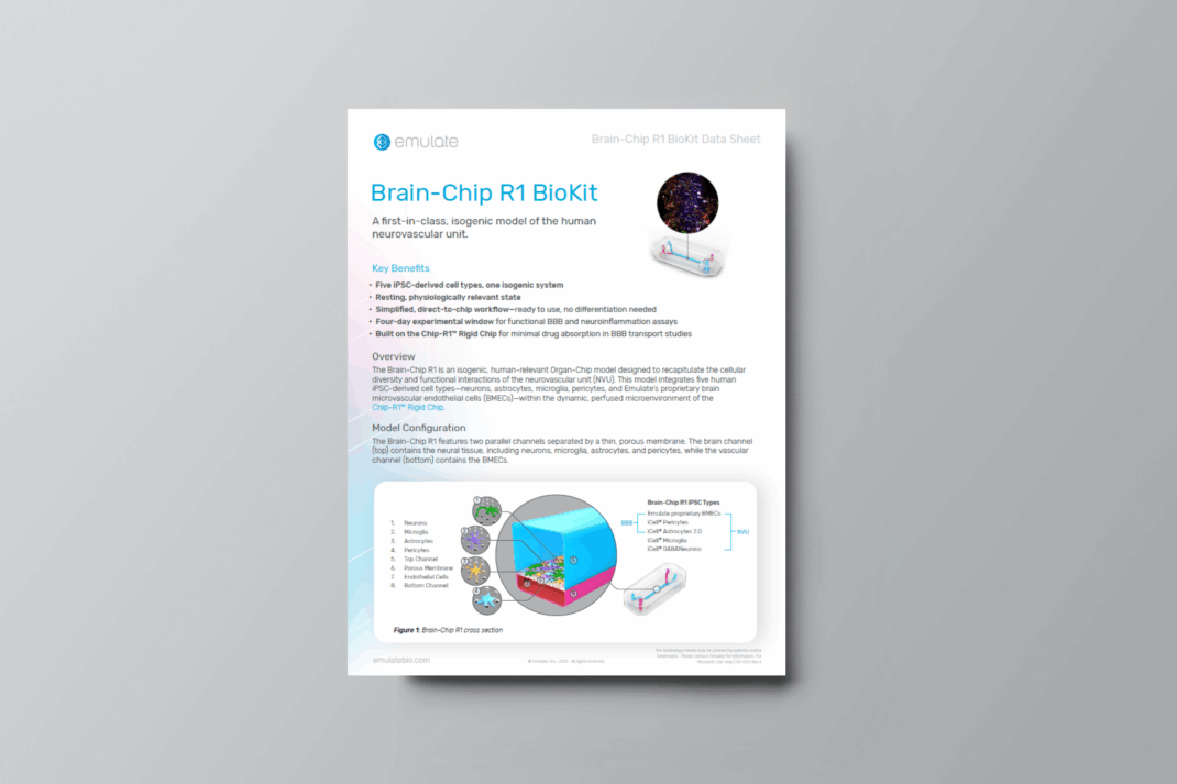 Brain-Chip R1 BioKit Data Sheet | Emulate