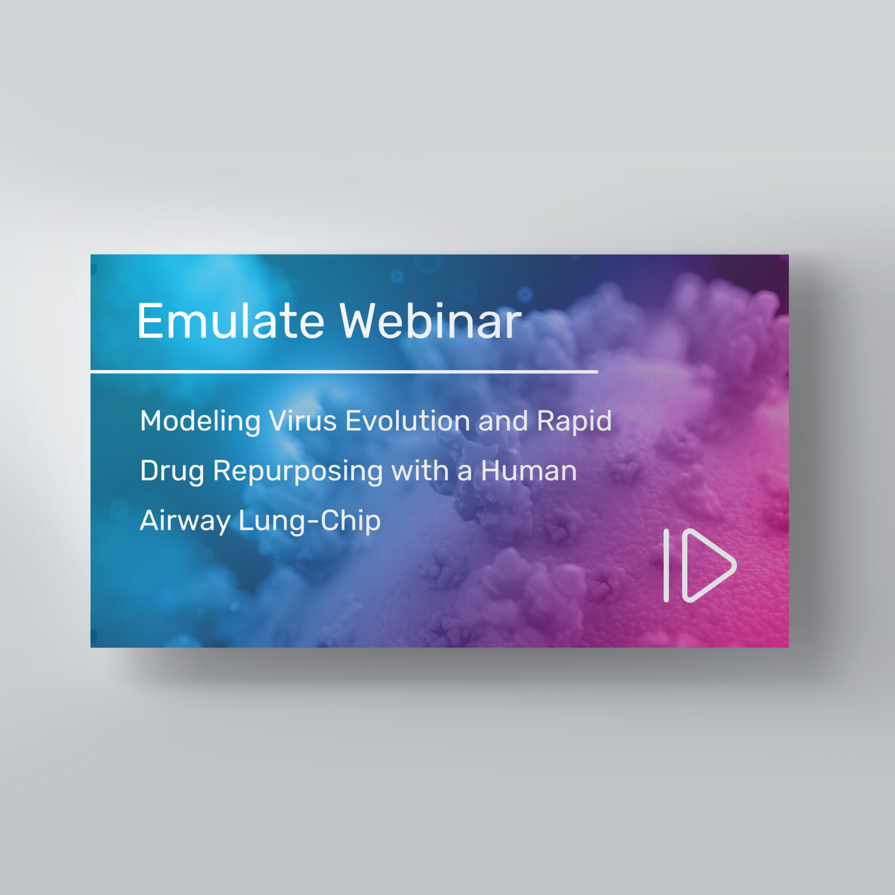 Modeling Virus Evolution with a Human Airway Lung-Chip – Emulate