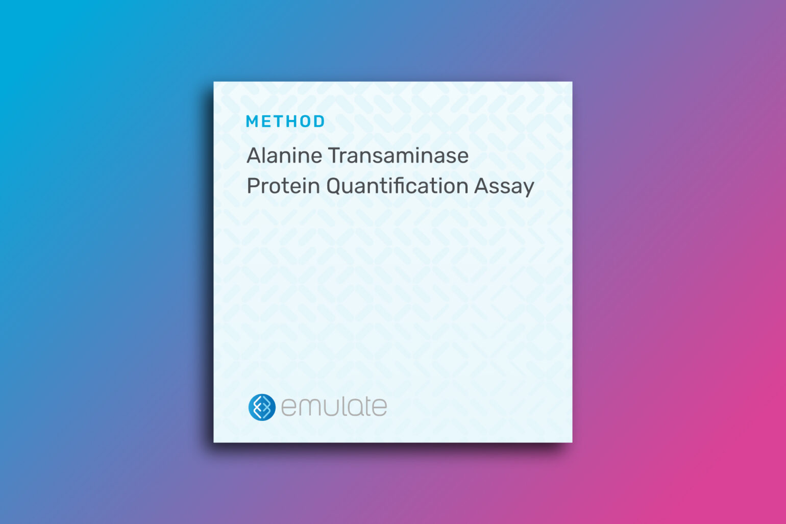Method for Liver-Chips: Alanine Transaminase Protein Quantification Assay | Emulate