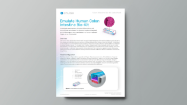 Colon Intestine-Chip S1 BioKit | Emulate Datasheet